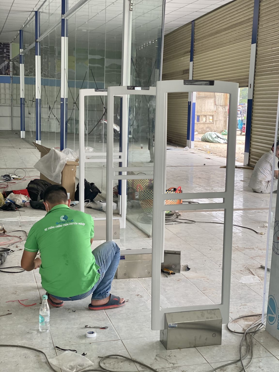 Cổng từ an ninh nhựa ABS AMS06S - Kimguard Hongkong